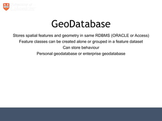 EMT366_lecture_GIS database linking spatial and attribute data-4.ppt | Databases | Computer ...