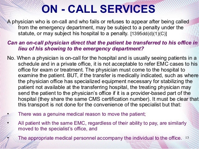 Emergency Medical Treatment and Active Labor Act (EMTALA), by Naira M…