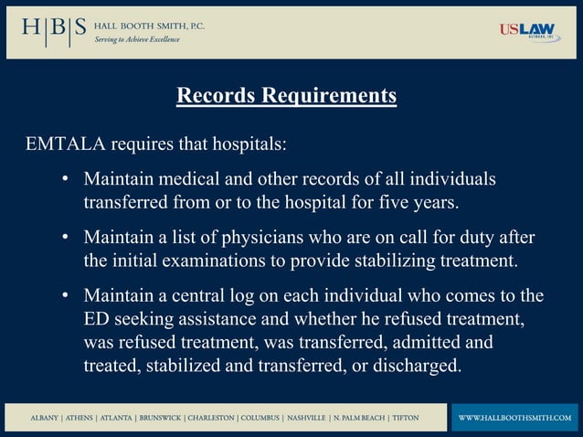 EMTALA Training | PDF