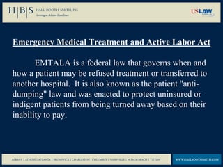 EMTALA Training | PDF