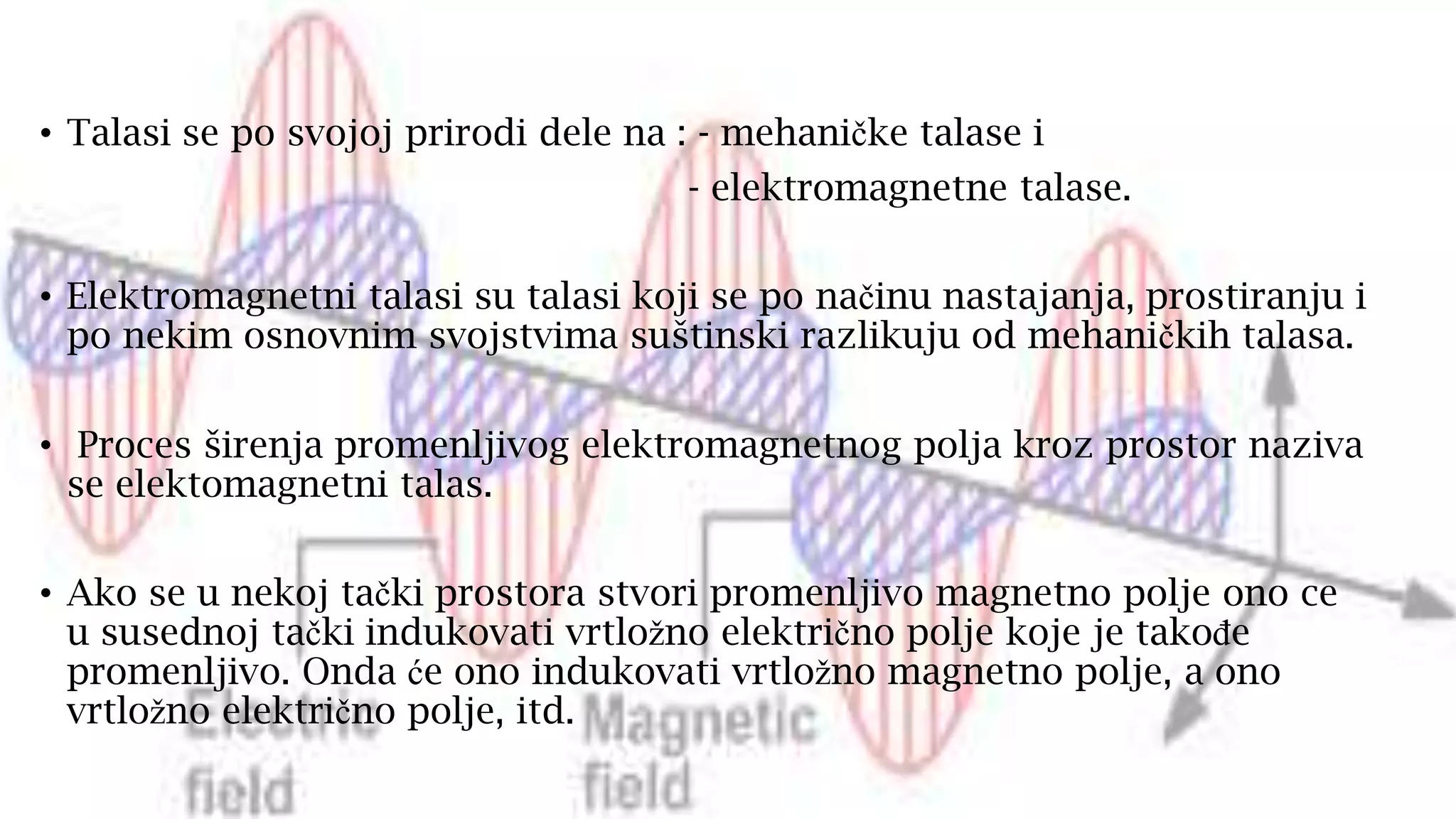 Elektromagnetni talasi - Sofija Nikolic | PPTX