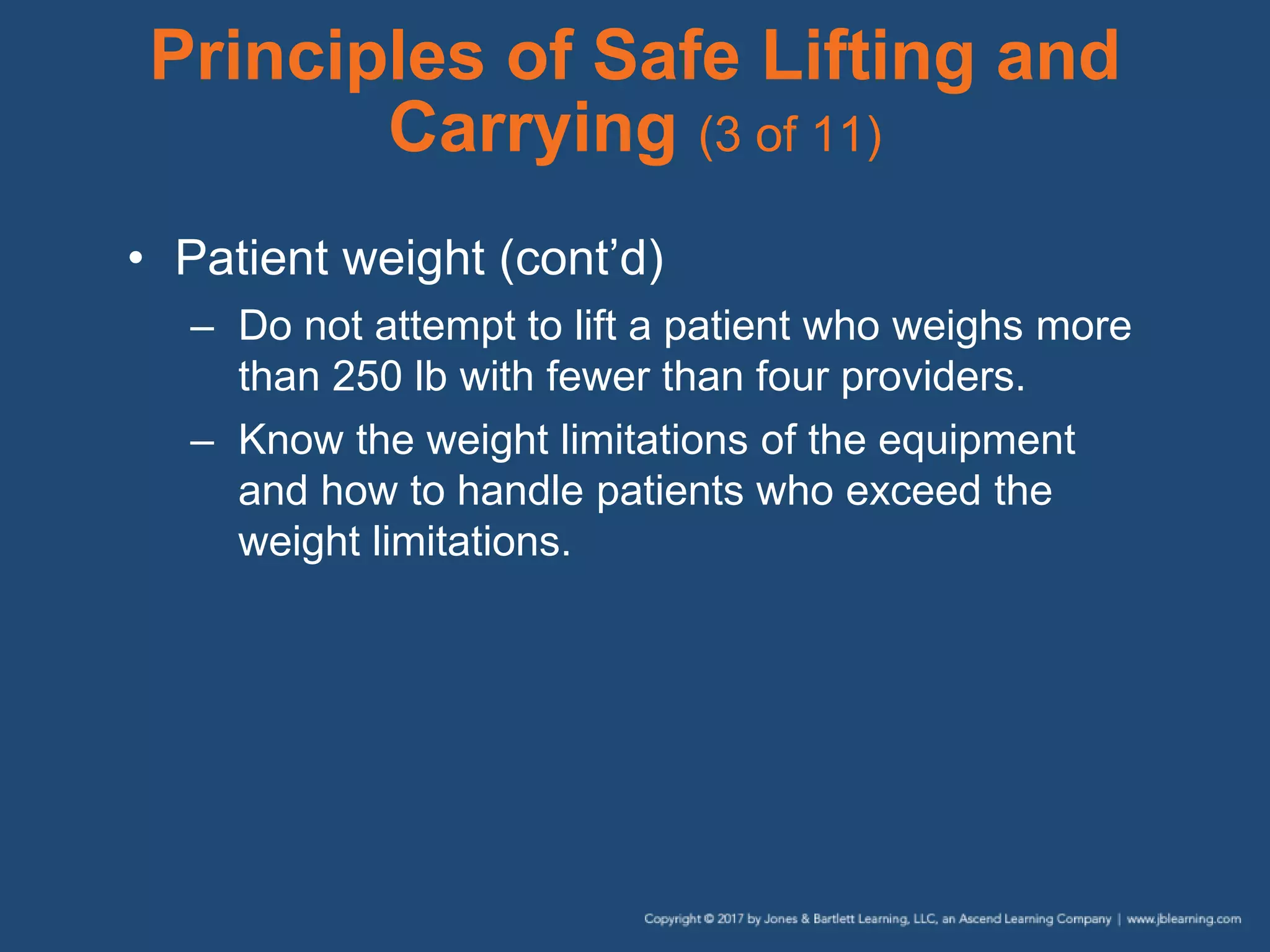 EMT CH 8 LIFTING .ppt