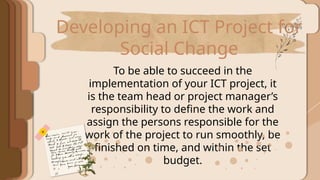 EMTECH creating and managing ict project | PPTX | IT and Internet ...