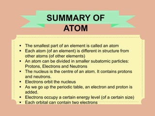 History of Atom: Theories and Models | PPTX