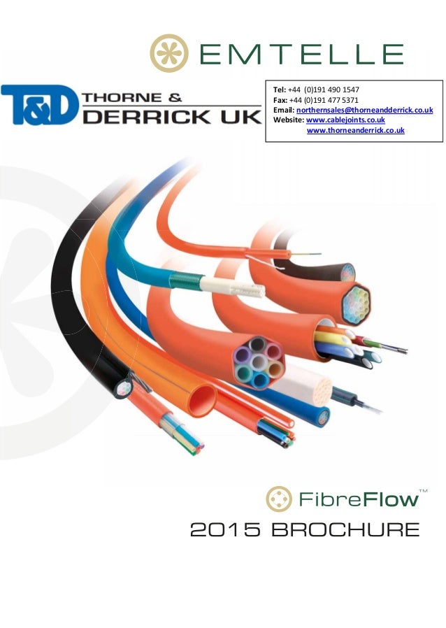 Emtelle FibreFlow Cable Ducts - Product Catalogue