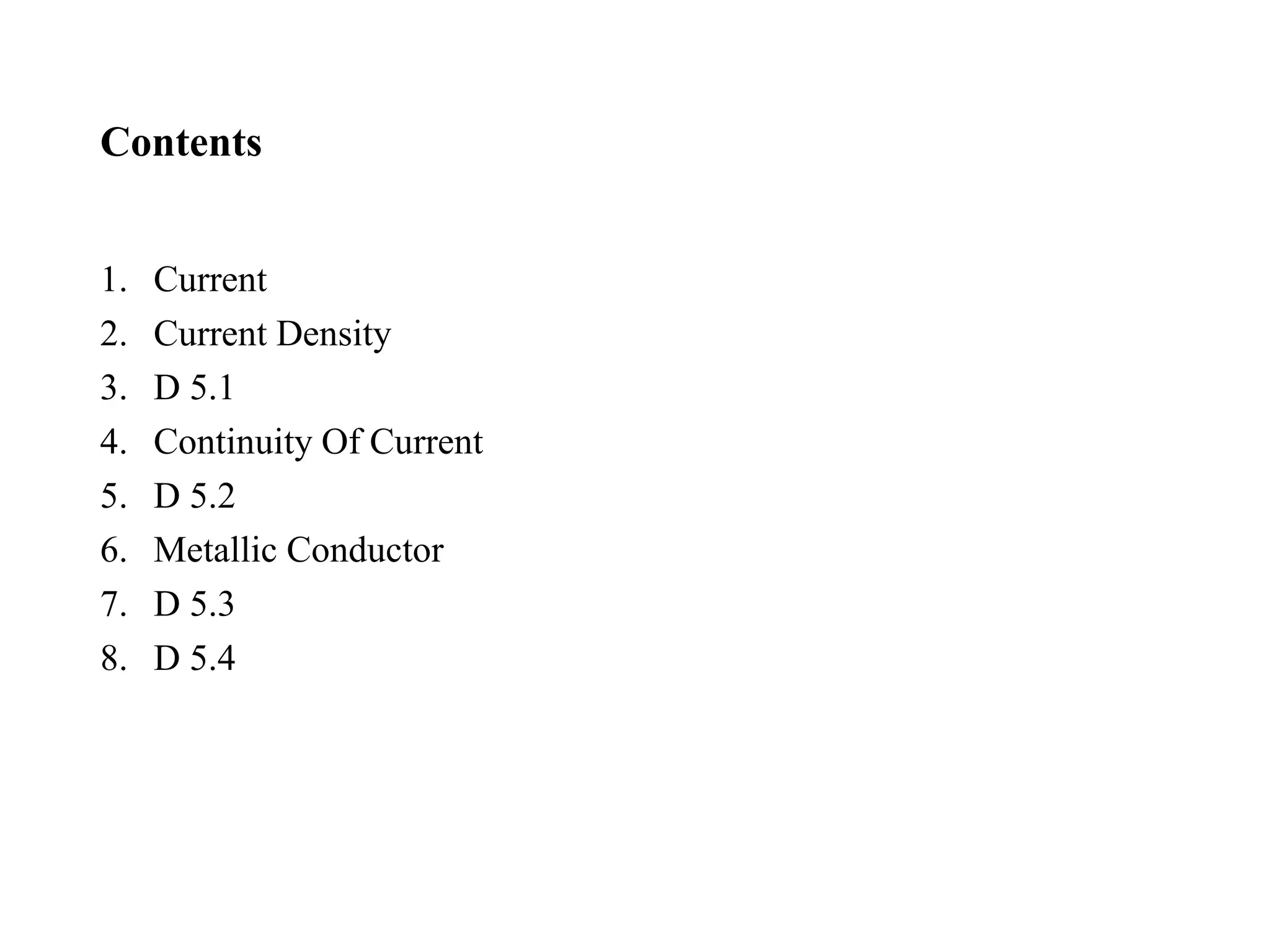 current ,current density , Equation of continuity | PPTX