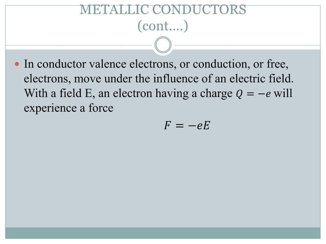 current ,current density , Equation of continuity | PPTX | Physics ...