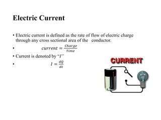 Current And Conductor | PPTX