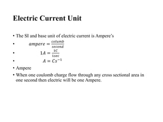 Current And Conductor | PPTX