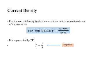 Current And Conductor | PPTX