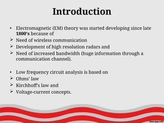 Electromagnetic Theory discussions .ppt