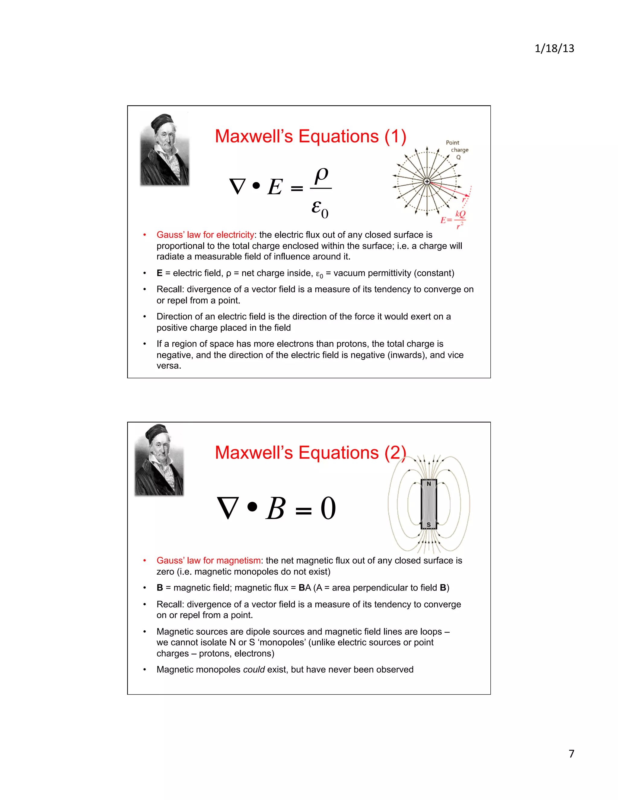 Em theory lecture | PDF