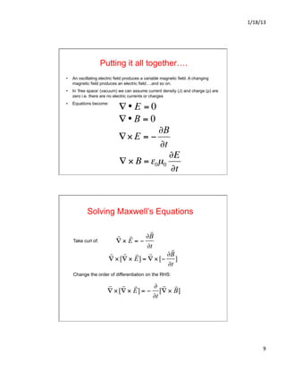 Em theory lecture | PDF
