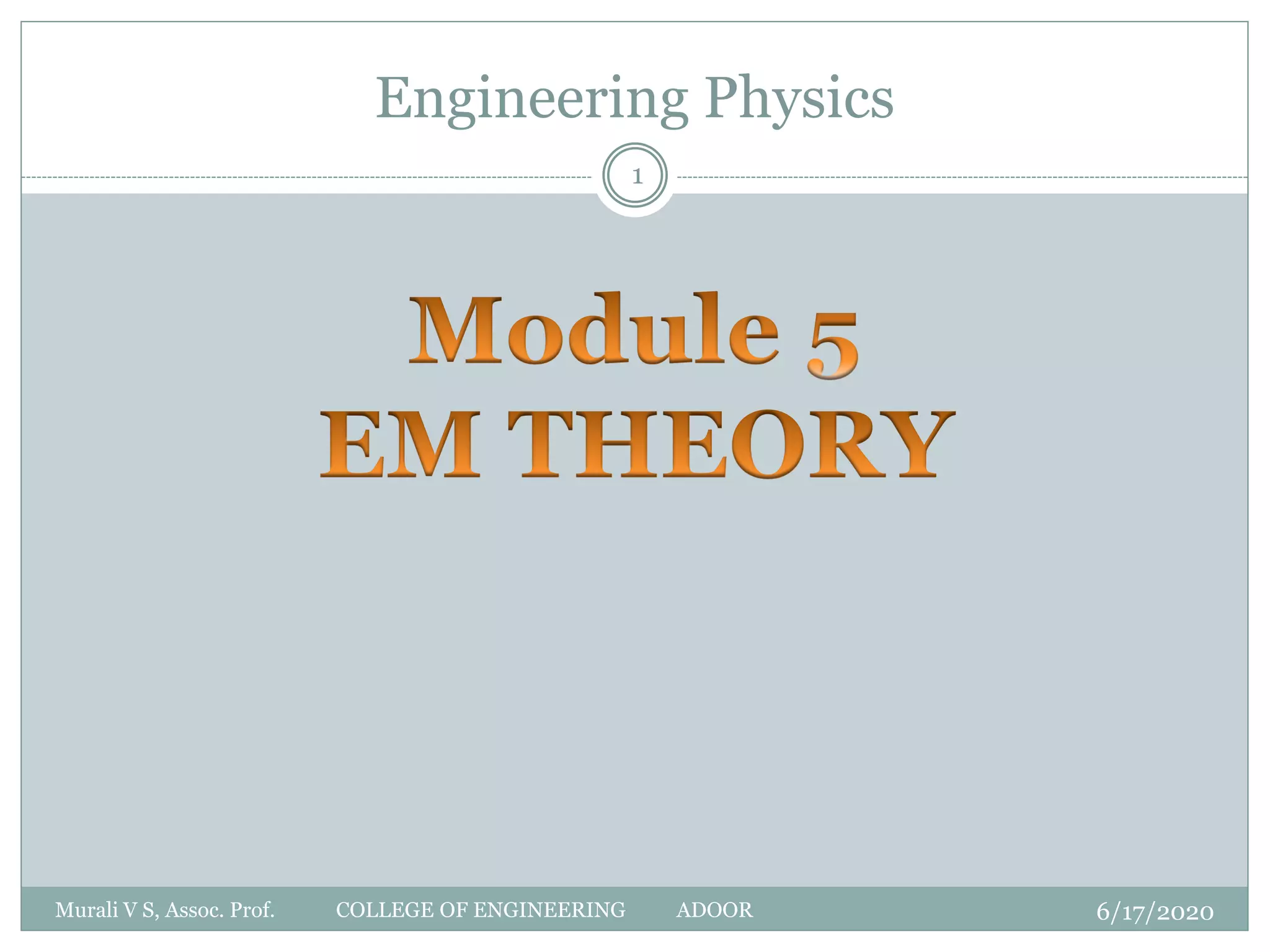 Em theory ppt converted(3) | PPT