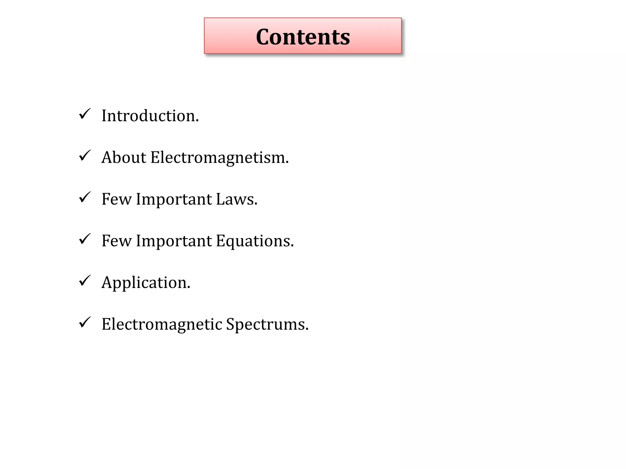 Electromagnetism: An introduction | PPTX