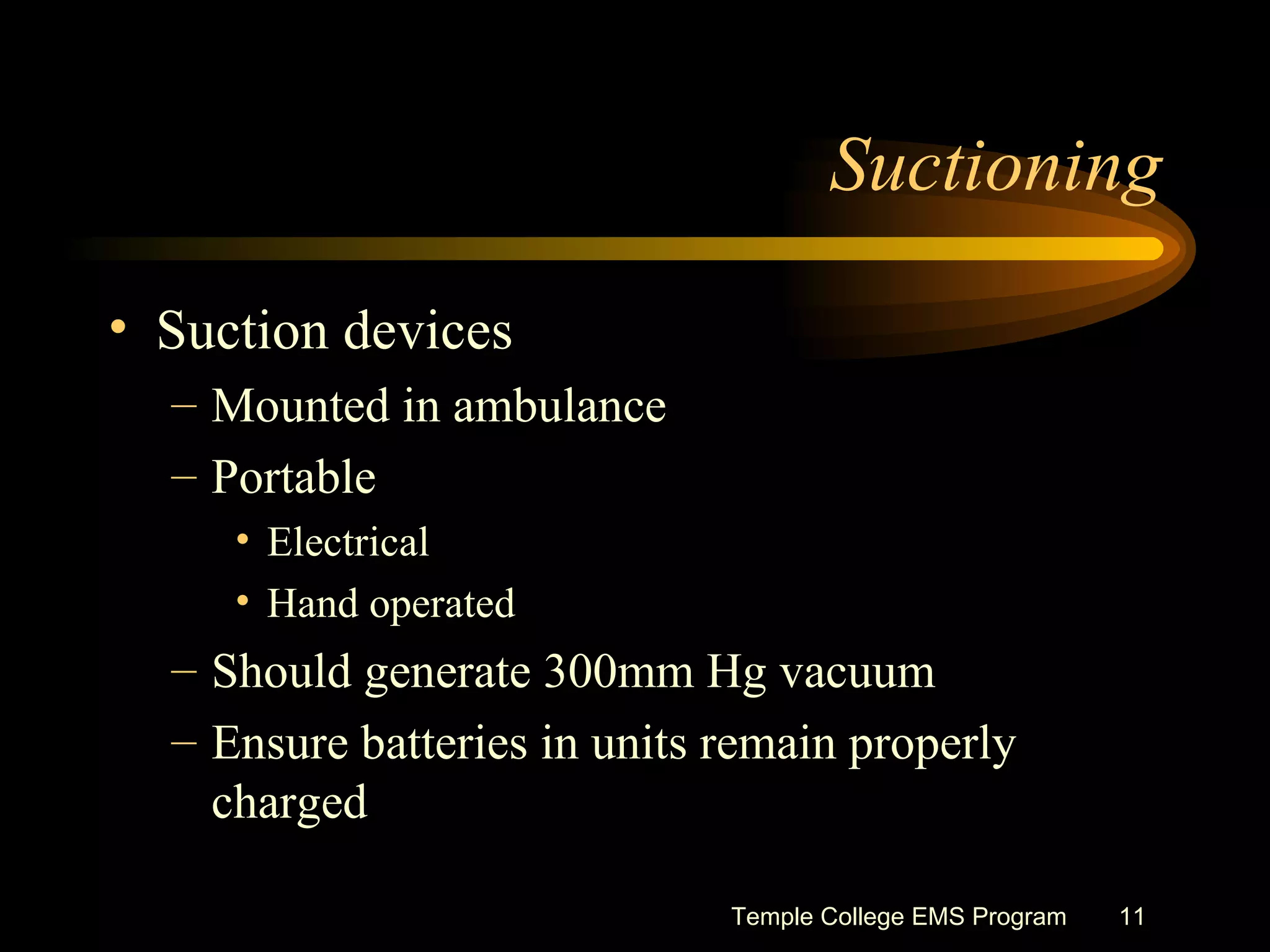 Emt management of airway and breathing | PPT