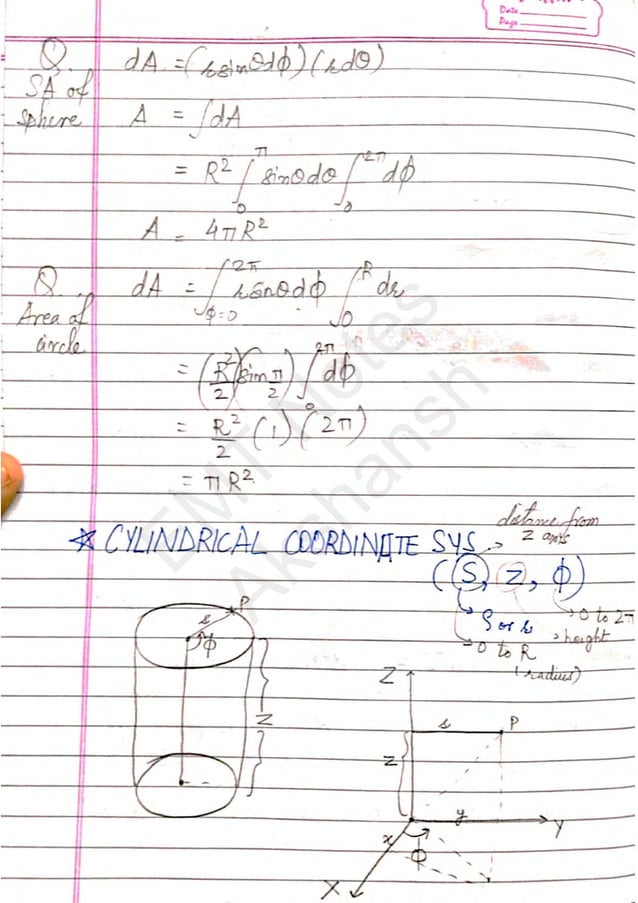 Electromagnetic Theory notes | PDF | Physics | Science