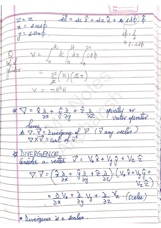Electromagnetic Theory notes | PDF | Physics | Science