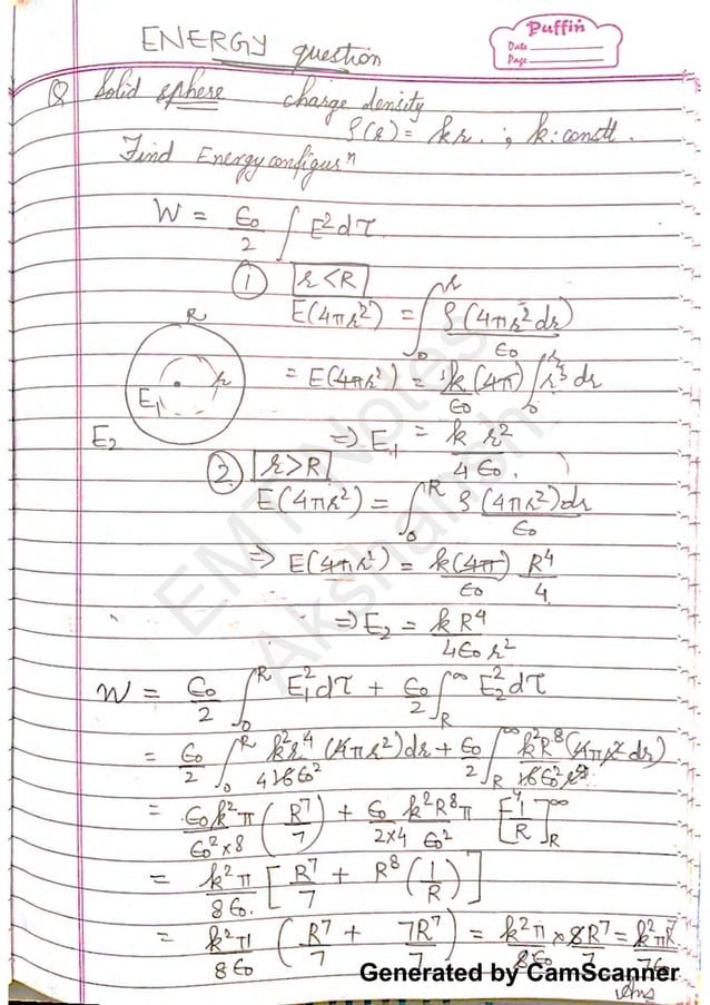Electromagnetic Theory notes | PDF | Physics | Science