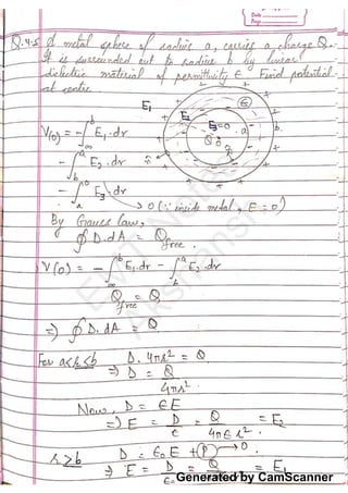 Electromagnetic Theory notes | PDF
