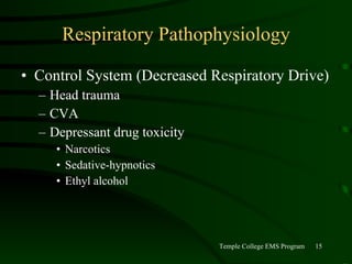 Emt Respiratory System | PPT