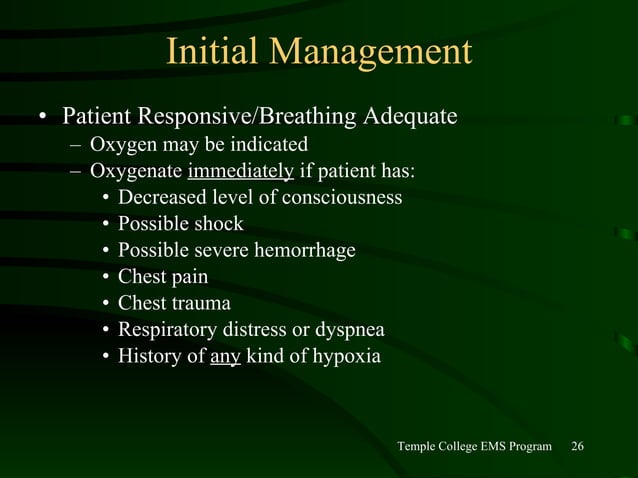 Emt Respiratory System | PPT