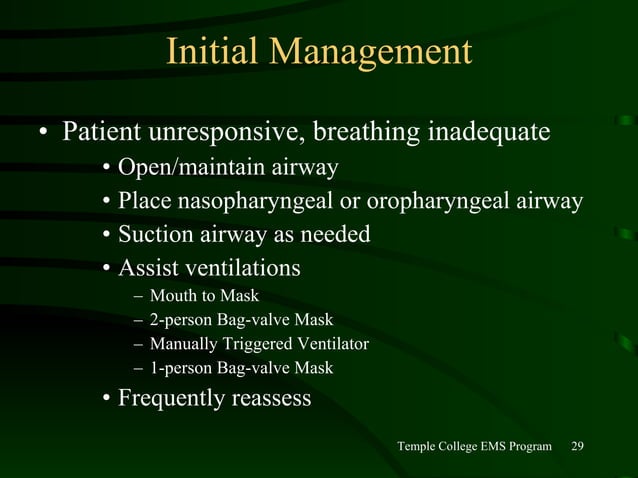 Emt Respiratory System | PPT