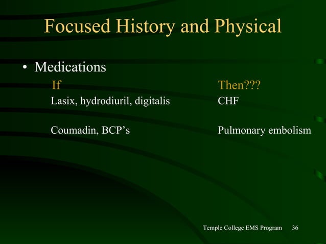 Emt Respiratory System | PPT