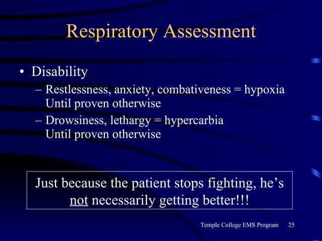 Emt the respiratory system | PPT | Lung and Respiratory Health ...
