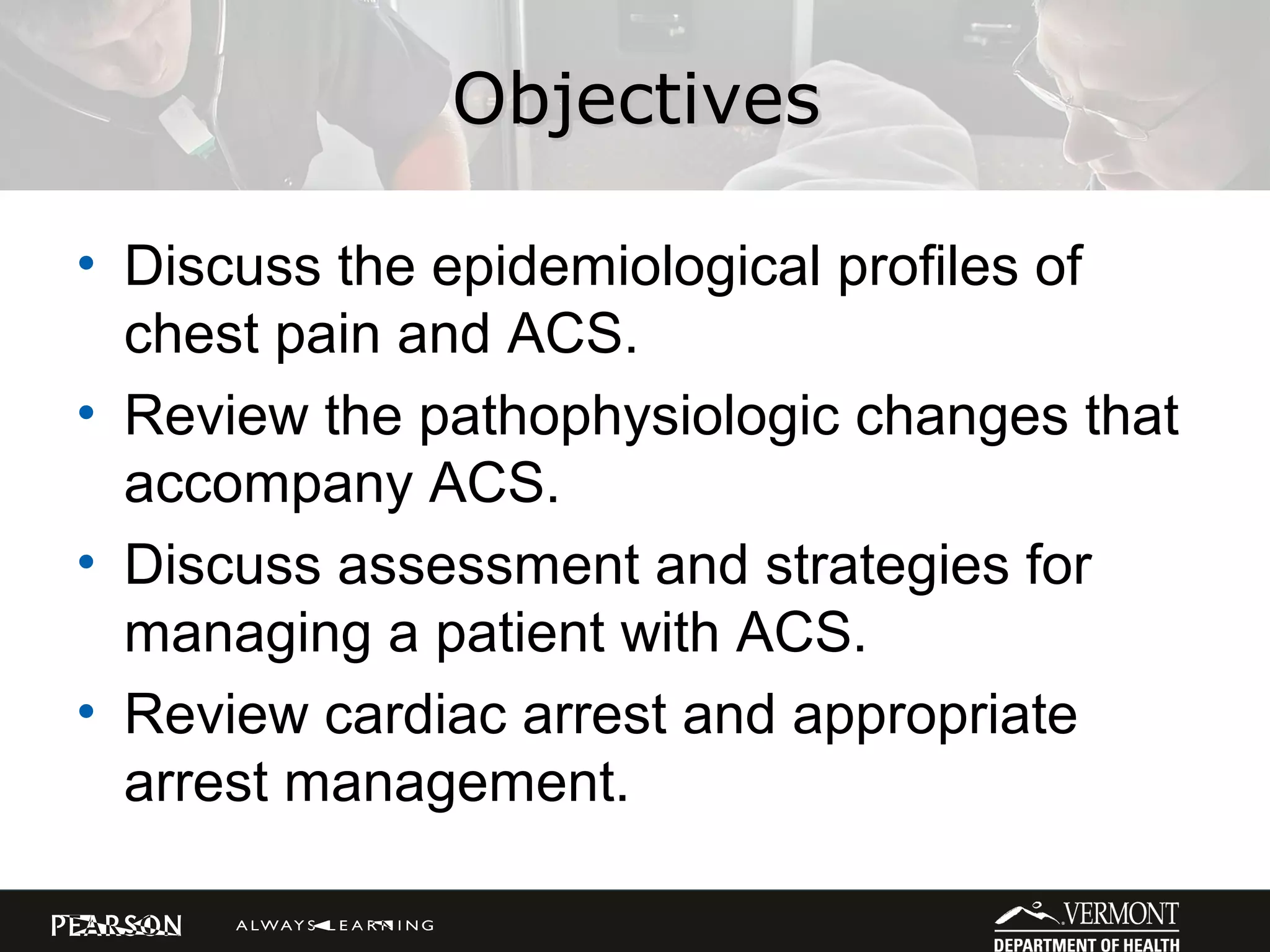 EMT Cardiovascular ACS | PPT
