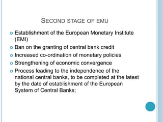Emu (Economic and monetary union) | PPTX