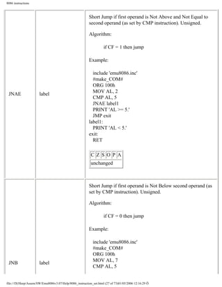 Emu8086 | PDF