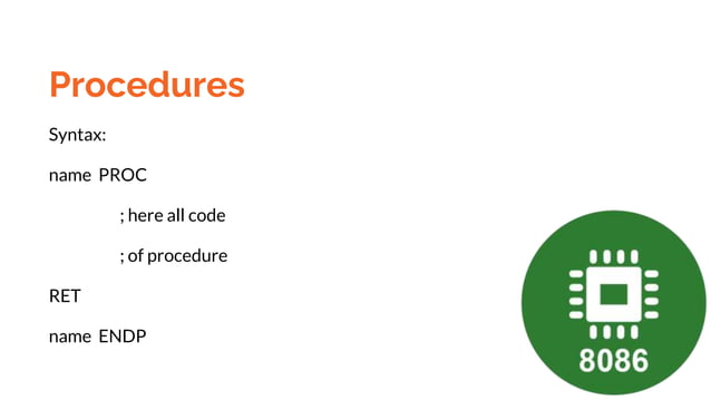 Emu8086 documentation - Microprocessor & Microcontroller | PPTX
