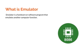 Emu8086 documentation - Microprocessor & Microcontroller | PPTX