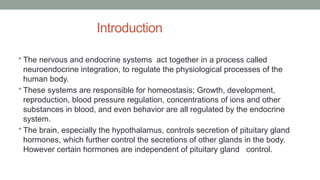 Introduction to Physiology of Neuroendocrinology | PPTX