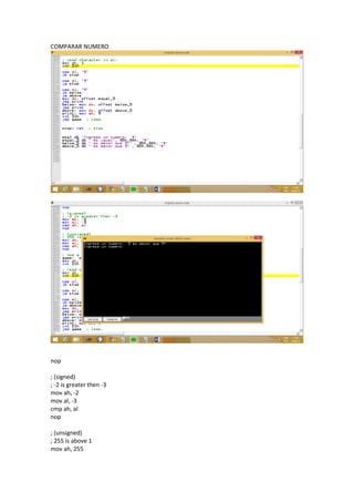Emulador emu8086 | PDF