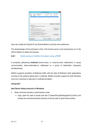 NetSim Technology Library - Emulator | PDF