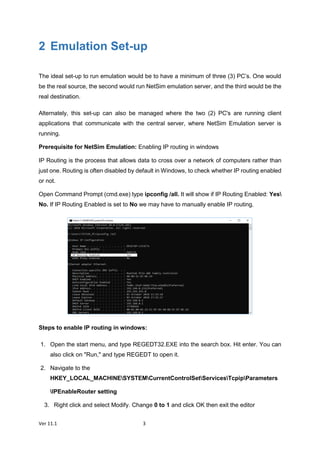 NetSim Technology Library - Emulator | PDF