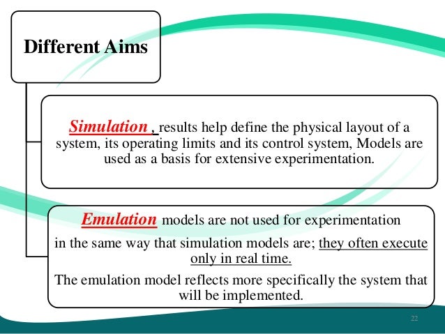 Emulation And Simulation 