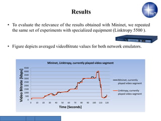 Emulation of Dynamic Adaptive Streaming over HTTP with Mininet | PDF
