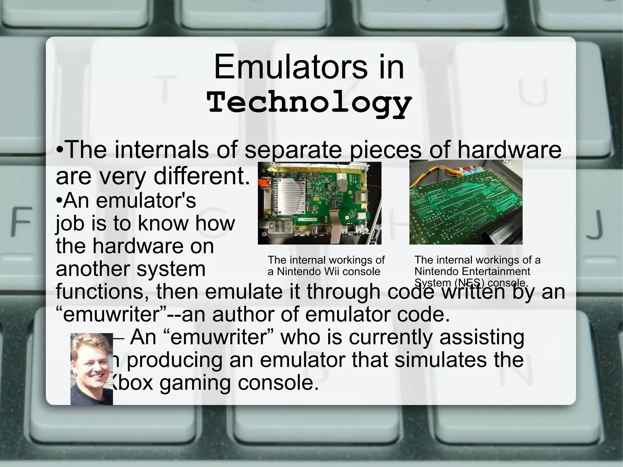Emulation: Machines Within Machines | PPT