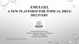 Emulgel | PDF