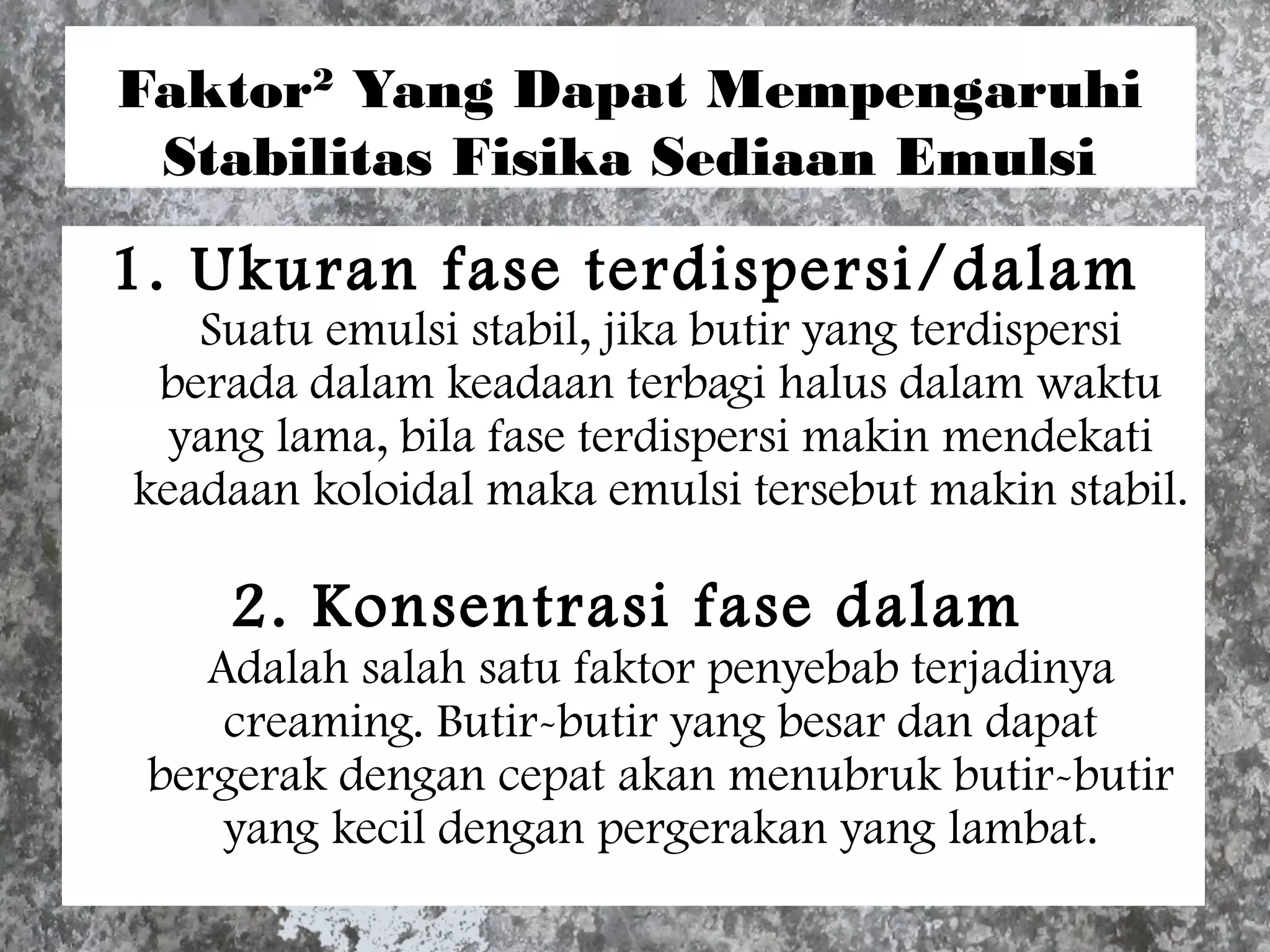 Emulsi Farmasi | PPT