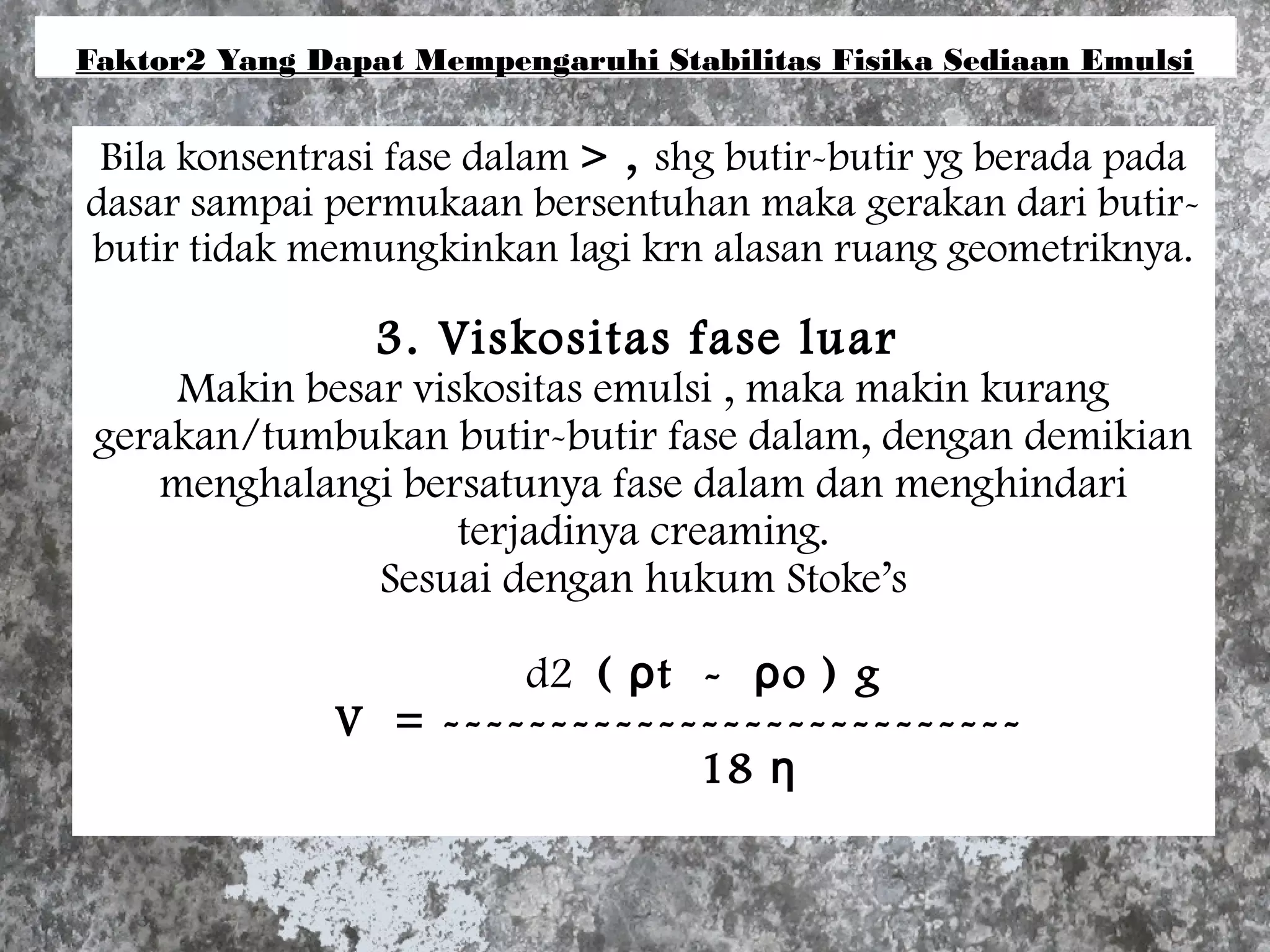 Emulsi Farmasi | PPT