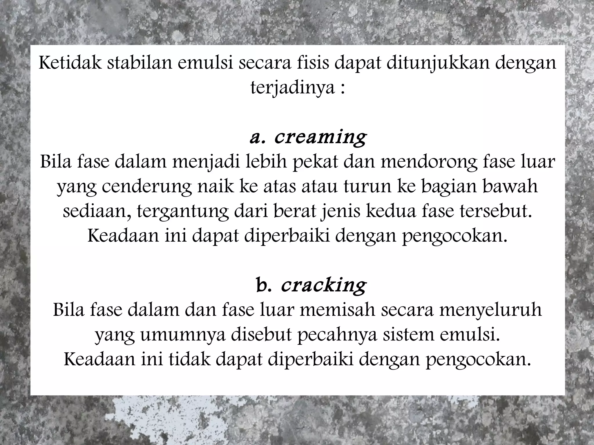 Emulsi Farmasi | PPT