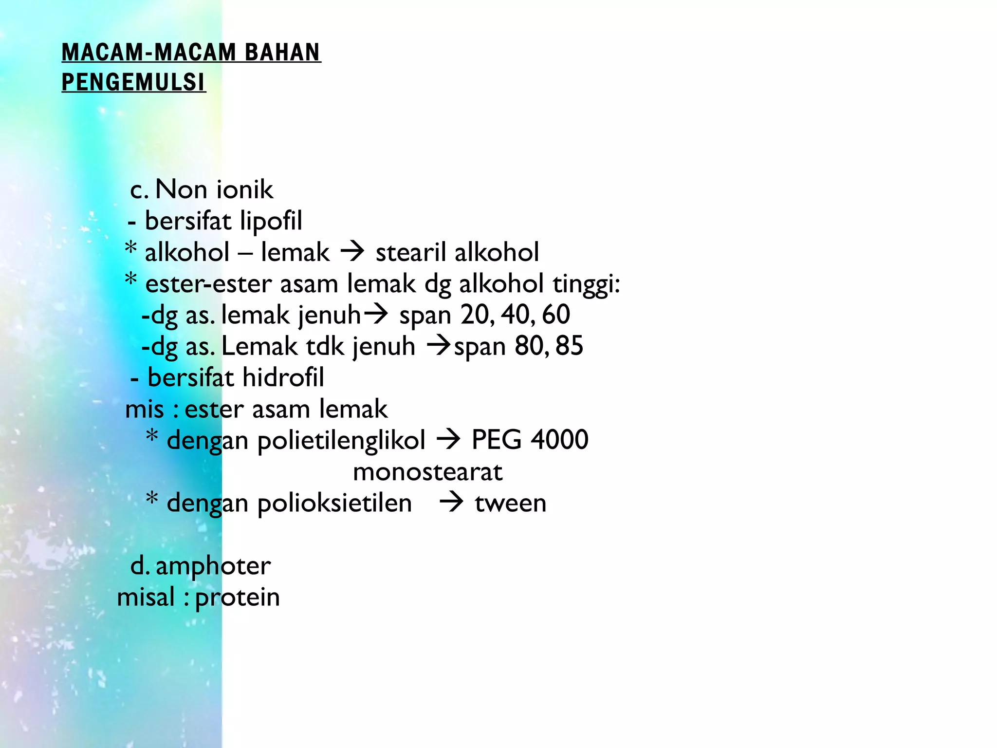 Emulsi Farmasi | PPT