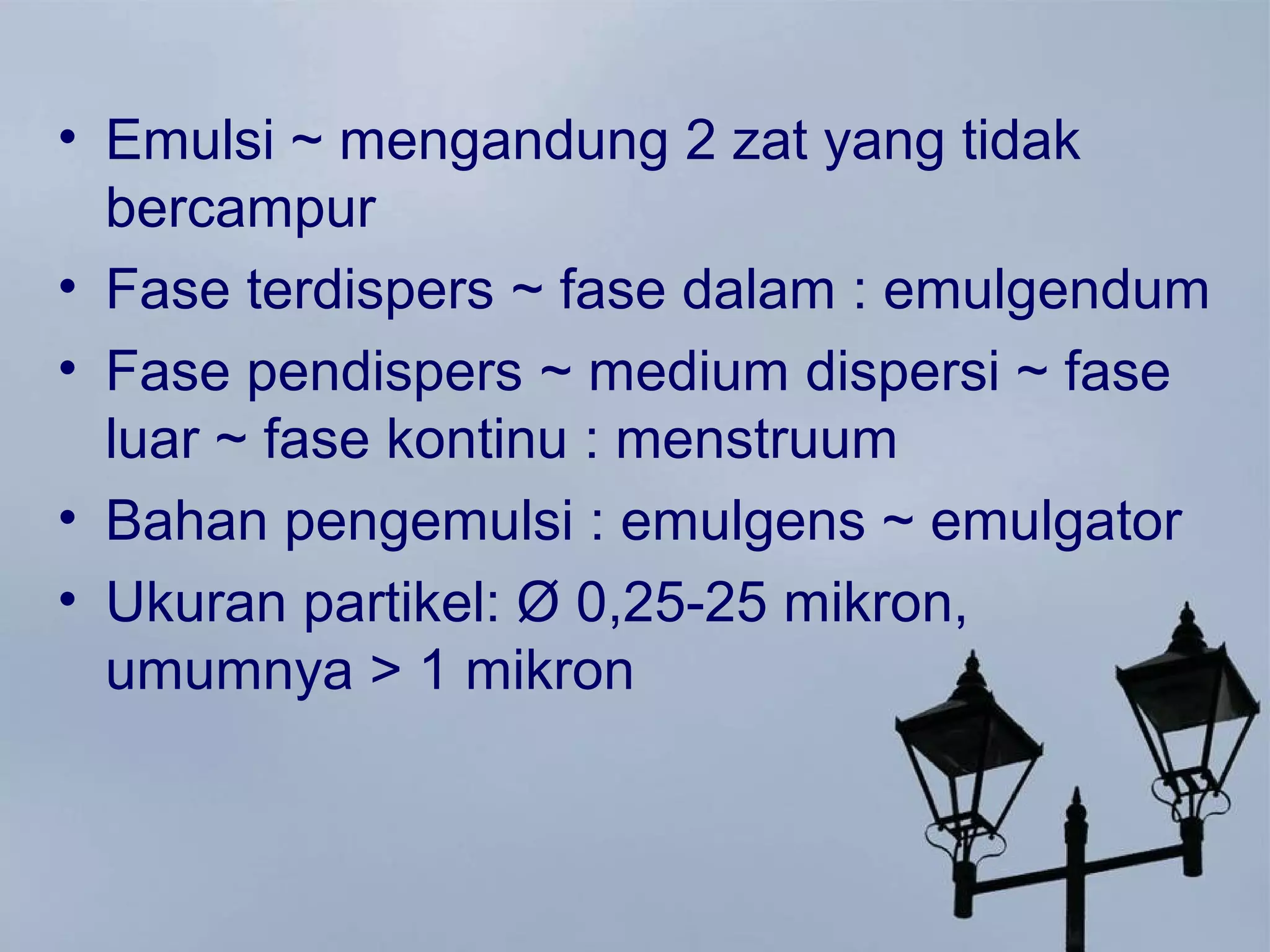 Emulsi Farmasi | PPT