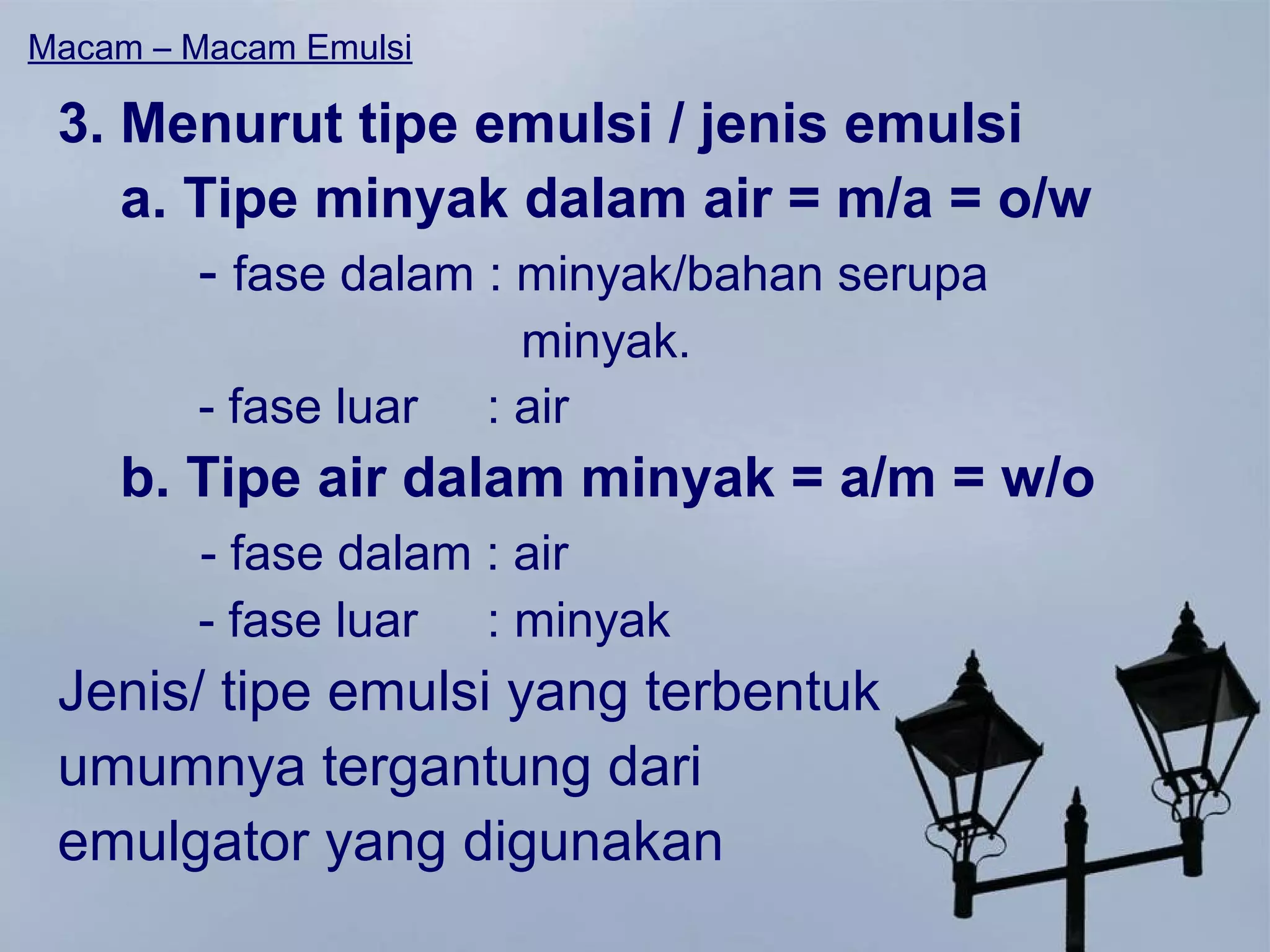 Emulsi Farmasi | PPT