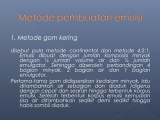 Emulsi (7) | PPT