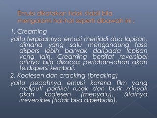 Emulsi (7) | PPT